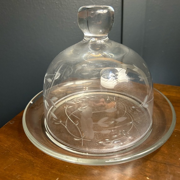Accents | Princess House Round Covered Buttercheese Dome Heritage ...